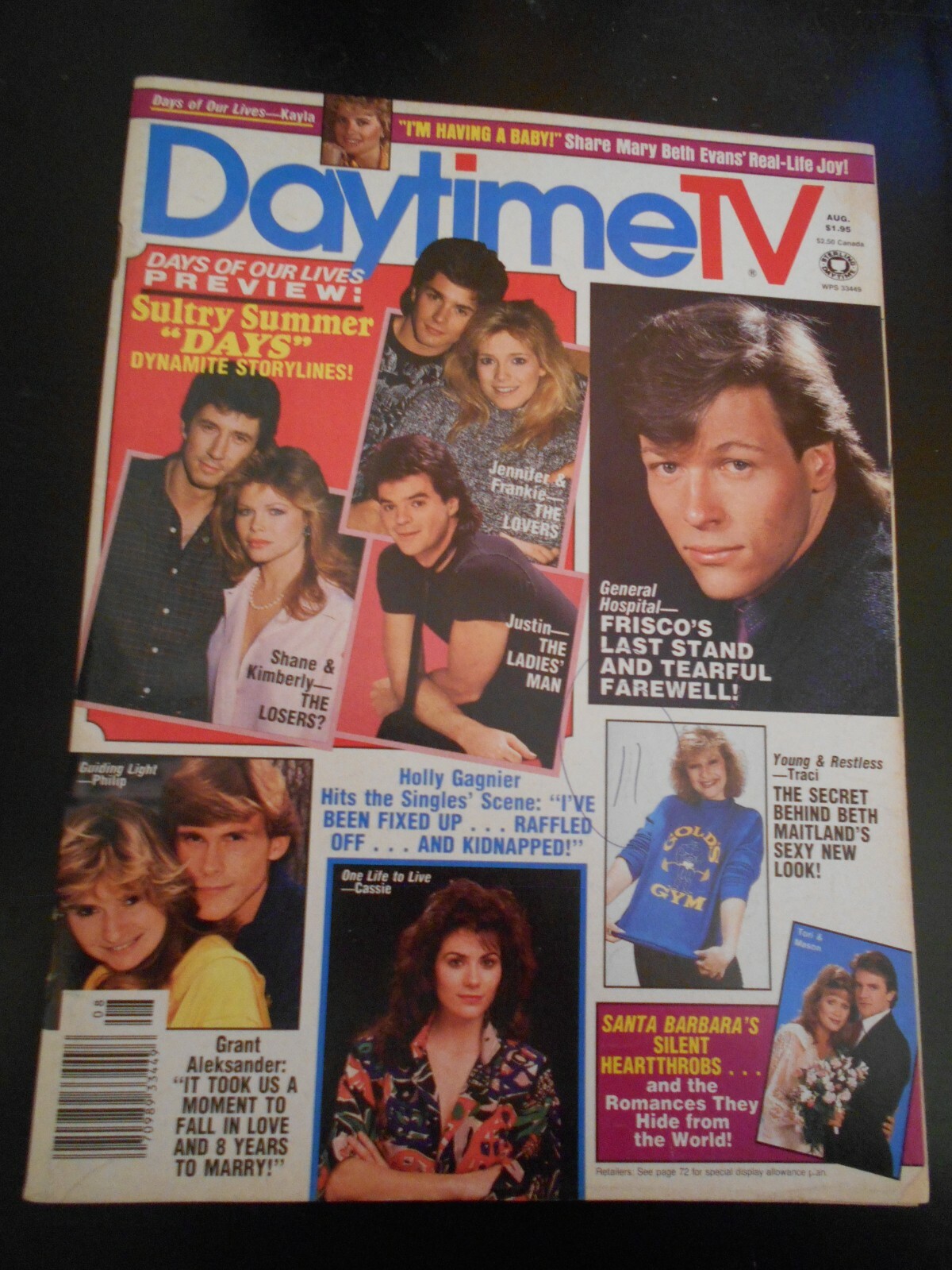 Beth Maitland, Grant Aleksander - Daytime TV Magazine 1987 | eBay