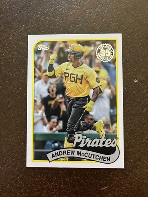 Andrew McCutchen 2024 Topps Series 1 1989 Redux #89B-48 Pittsburgh ...