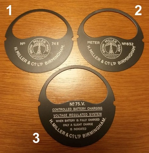 Miller ammeter two inch face(Nº 75 / Nº 832 / Nº 74E). | eBay UK