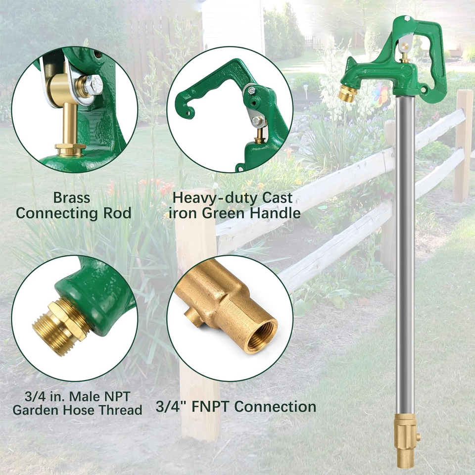 Frost Proof Outdoor Yard Hydrant for Garden Irrigation - 3/4 ...