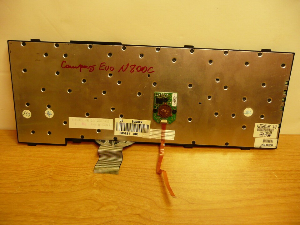 Genuine HP Compaq Evo N800c Keyboard | eBay