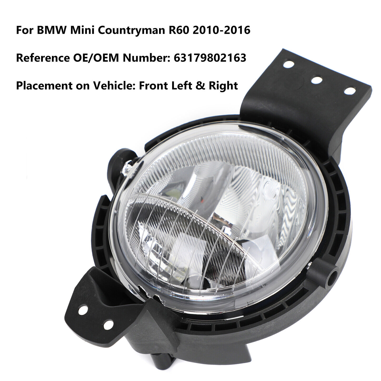 L&R Fog Light Daytime Running Lamp For BMW Mini Countryman R60 2010 ...