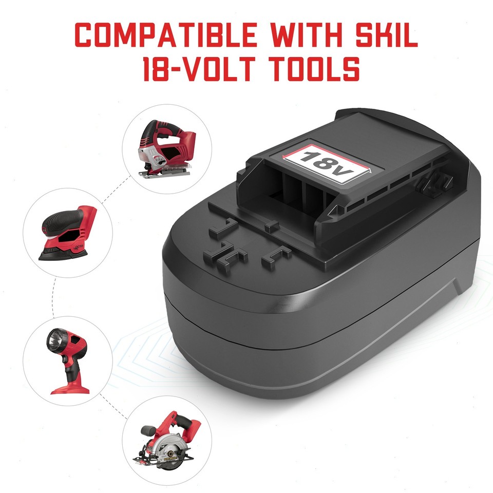 2 Pack For SKIL 18V 3.6Ah Battery 18 Volt SB18A SB18B SB18C Cordless ...