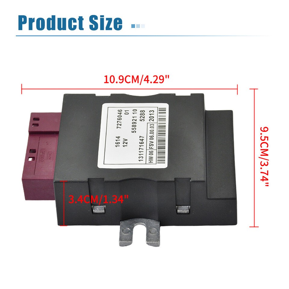 16147229173 For BMW Fuel Pump Control Unit Module 1/3/5 series Z4 X5 X6 ...