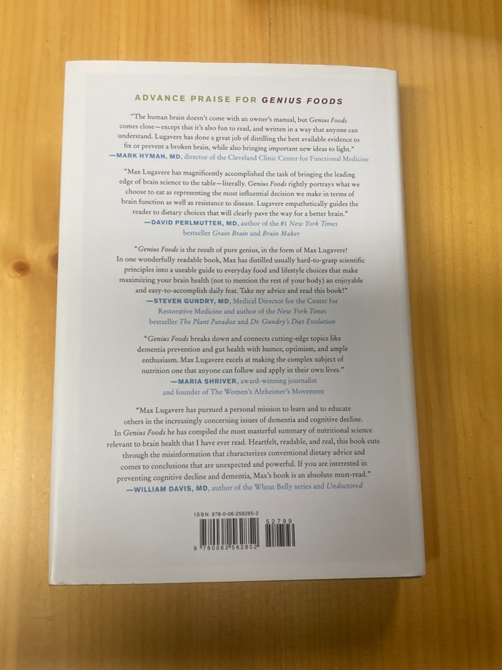 GENIUS FOODS BECOME SMARTER HAPPIER and MORE PRODUCTIVE MAX LUGAVERE ...
