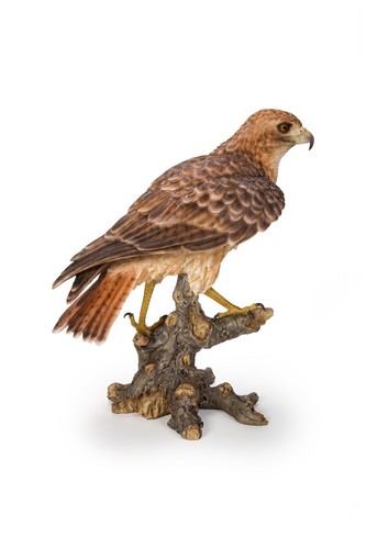 Red Tail Hawk Garden Statue Decoration Eagle Figure Home Decor Ornament ...