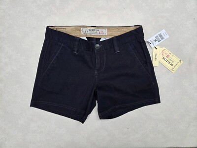 Burton Durable Goods Womens Size 24 Mid Short Phantom Shorts Black Slim ...