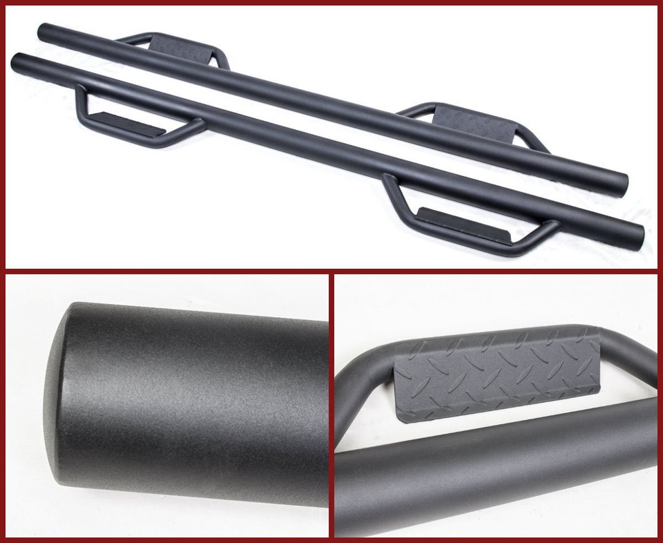 2005-2025 Nissan Frontier Crew Cab Side Steps Hoop Rails Running Boards ...