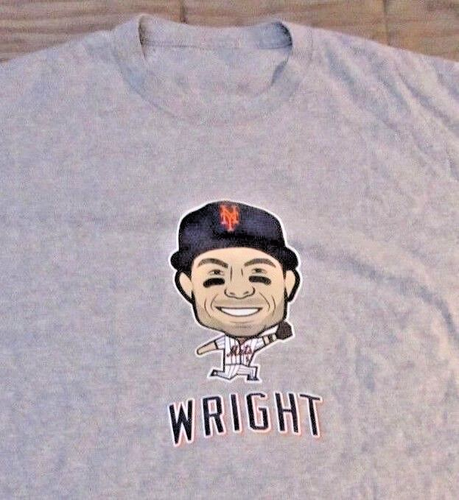 David Wright 2015 NY METS Tee T- Shirt Caricature, 6/26/2015, Citi ...