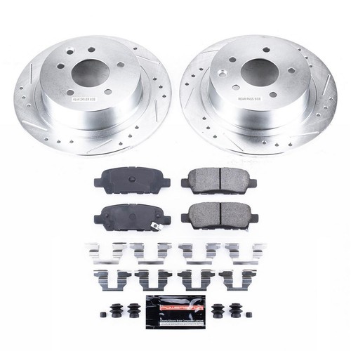 PowerStop Disc Brake Kit - Rear - Fits Nissan Altima 2002-2006, Nissan ...