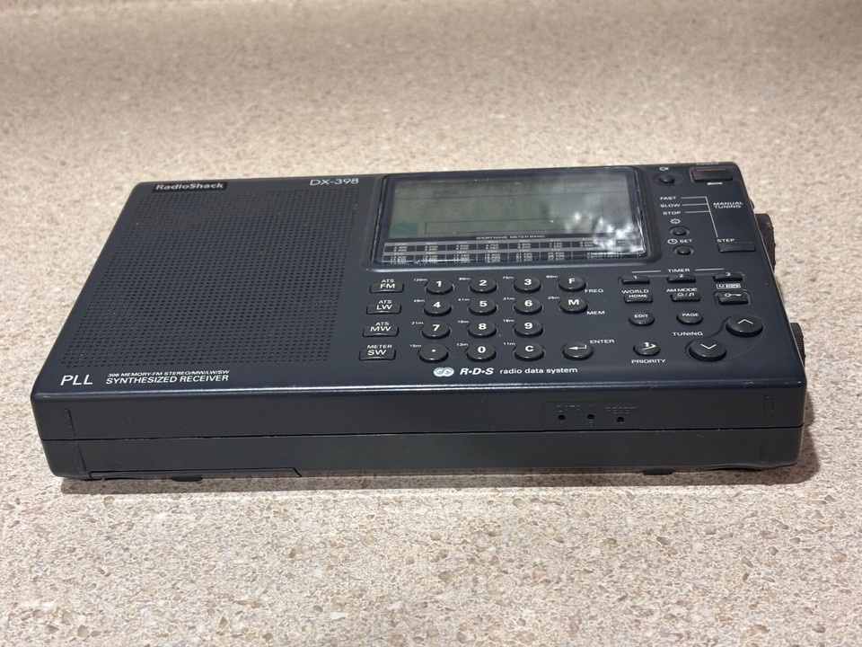 Vintage Radio Shack DX-398 All-Band Shortwave Receiver Radio FM/LW/MW ...