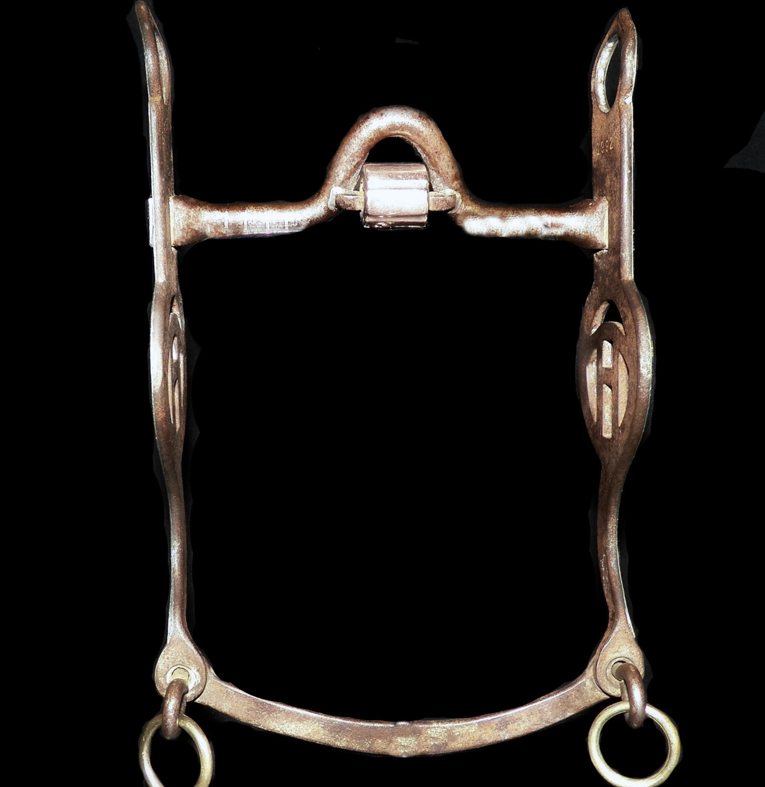 1992 SB Grant Maker Sterling Silver Rafter H Brand Circle Shank Cricket ...