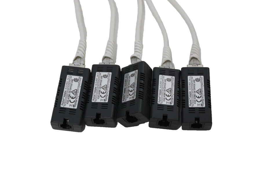 PL-PA011 Phylink Adapter-Convert RJ11 to RJ45 - 10Mb LAN Media w/patch ...