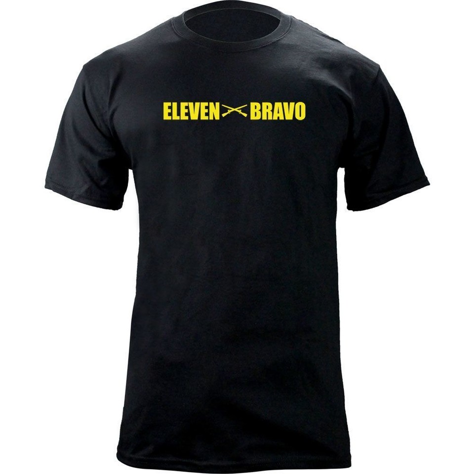 US Army Infantry Army MOS 11 Bravo Eleven Bravo Infantryman Veteran T ...