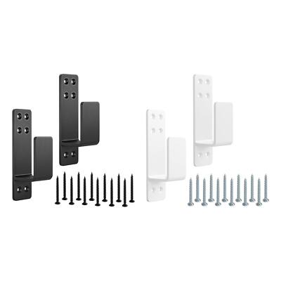 Barrier Gate Brackets, 2x4 U Bracket, 2 Pack with Screws, Open Bar ...