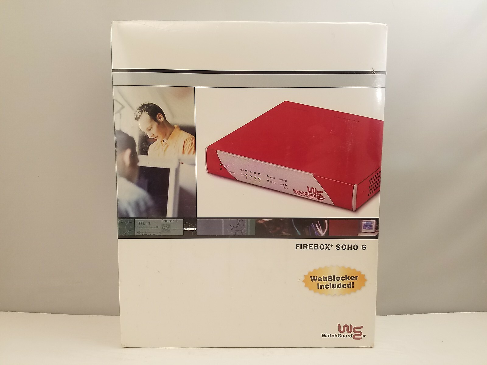 WATCHGUARD FIREBOX SOHO 6 w/ WebBlocker Firewall & VPN Appliance ...