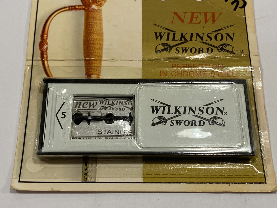 Vintage WILKINSON SWORD RAZOR BLADES Made in ENGLAND | eBay