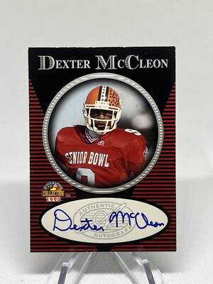1997-98 Score Board Collection Authentic Dexter McCleon Rookie Auto RC ...