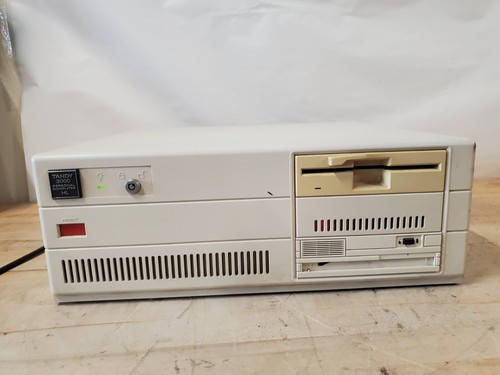 VINTAGE Tandy 3000 HL Computer With Great Cards! Turns On, Beeps | eBay