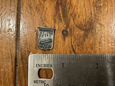 ORIGINAL ANTIQUE TOBOGGAN SLED PIN - MY FAVORITE SPORT | eBay