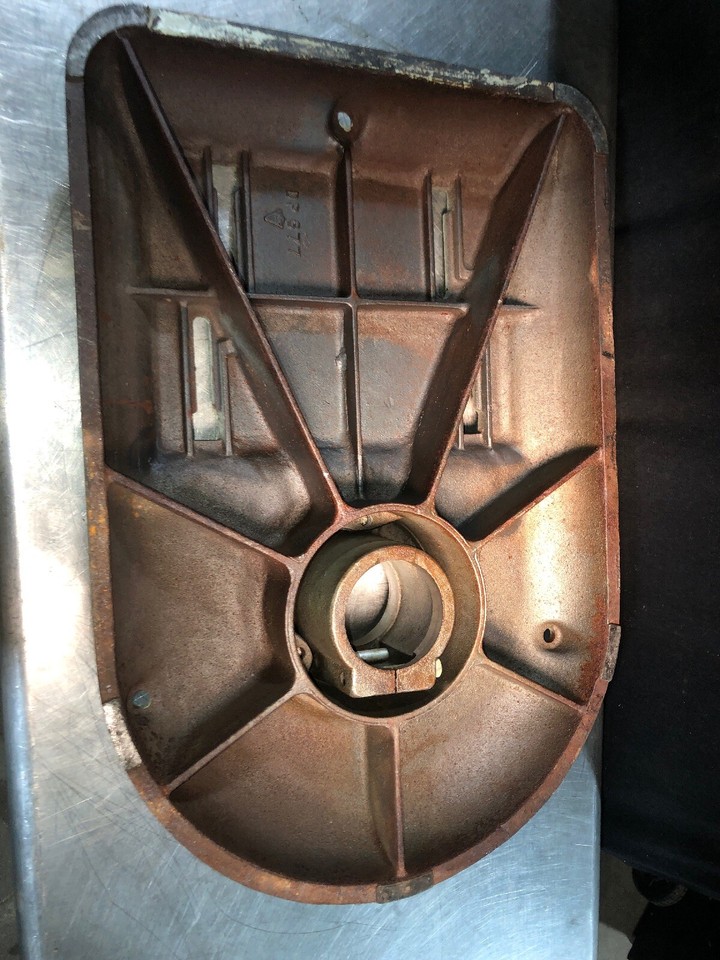 VTG Delta Rockwell 17” 67-000 Drill Press Cast Iron Base Of a 3.42” OD ...