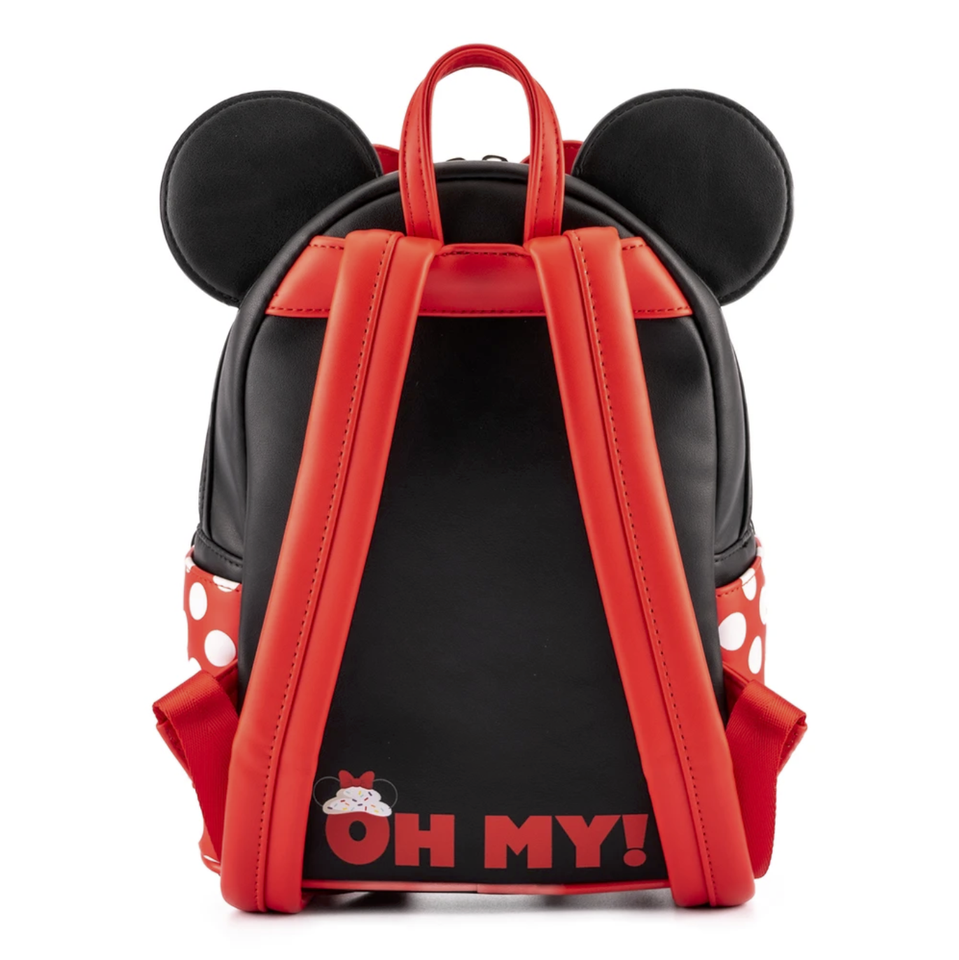 Loungefly Disney Minnie Mouse Cupcake Sprinkles Cosplay Mini Backpack ...