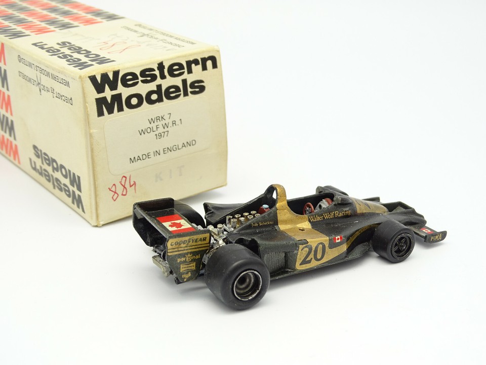 Western Models Kit Assembled 1/43 - F1 Wolf WR1 1977 Scheckter | eBay