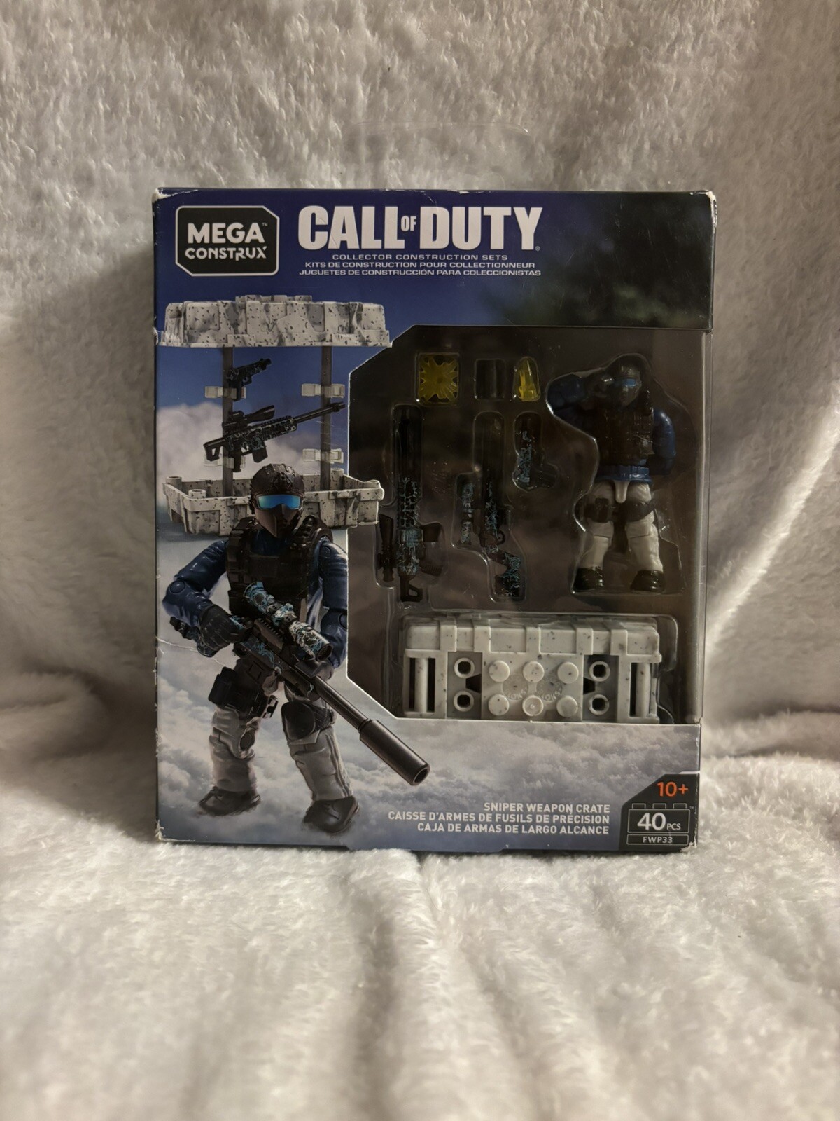 Mega Construx Call of Duty Sniper Weapon Crate Set Construction Set 40 ...