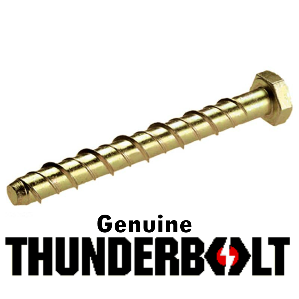 ThunderBolt Hex Head Steel Self Tapping Concrete Screw M5 M6 M8 M10 M12 ...