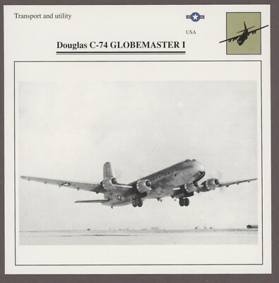 Douglas C-74 Globemaster I Warplanes Military Aircraft Edito Service ...