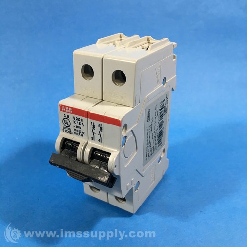 ABB S202U-K15 Miniature Circuit Breakers, S200U Series FNFP | eBay