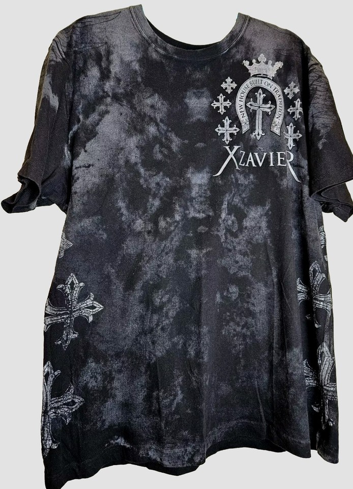 Xzavier Unlimited Graphic Tshirt XAVR New House Built On Tradition Goth ...