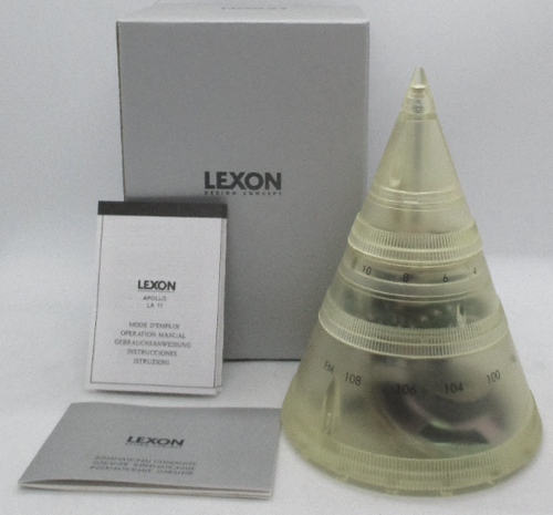 RARE New Old Stock Lexon White Apollo FM Radio LA 11 from the 1990s H ...