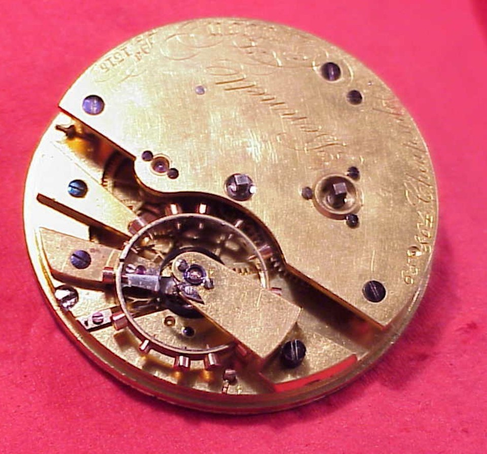 SPRING DETENT BENNETT LONDON CHRONOMETER 44MM POCKET WATCH MOVEMENT HC ...