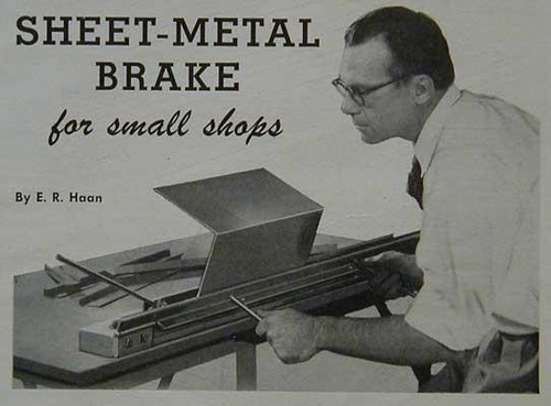 17" Sheet Metal Brake HowTo Build PLANS easybuild Handy | eBay