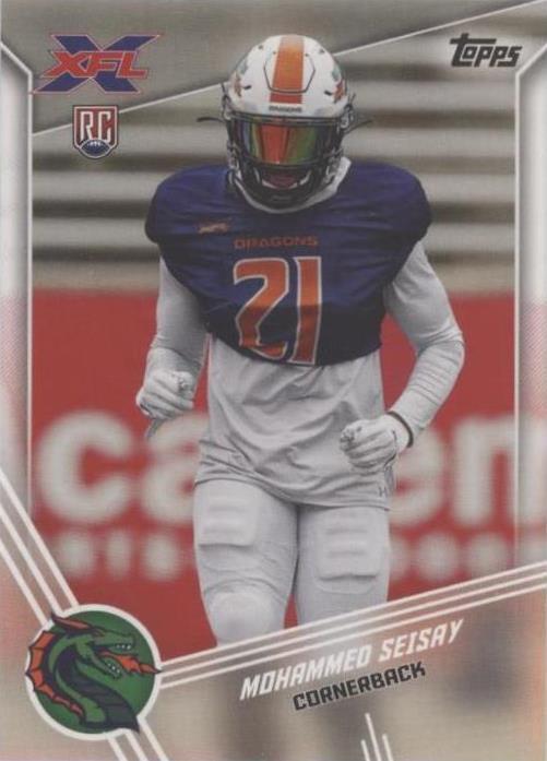2020 Topps XFL - Mohammed Seisay #23 (RC) for sale online | eBay