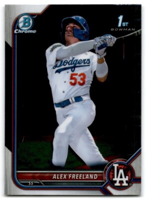 ALEX FREELAND 2022 BOWMAN DRAFT 1ST CHROME DODGERS QTY | eBay