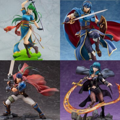 Fire Emblem Lyn & Marth & Ike & Byleth set 1/7 Scale Figure Intelligent ...