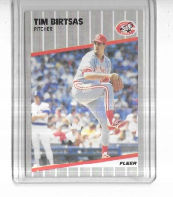 1989 Fleer #152 Tim Birtsas Cincinnati Reds | eBay