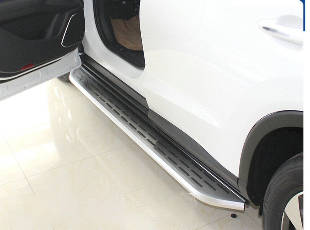 2PCS Side Steps Running Boards Fits For Volvo XC90 2015-2023 Side Nerf ...