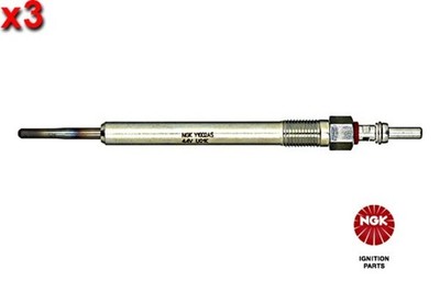 NGK 3x Glow Plug For AUDI A1 BENTLEY PORSCHE SEAT SKODA VW Cc 03-21 ...