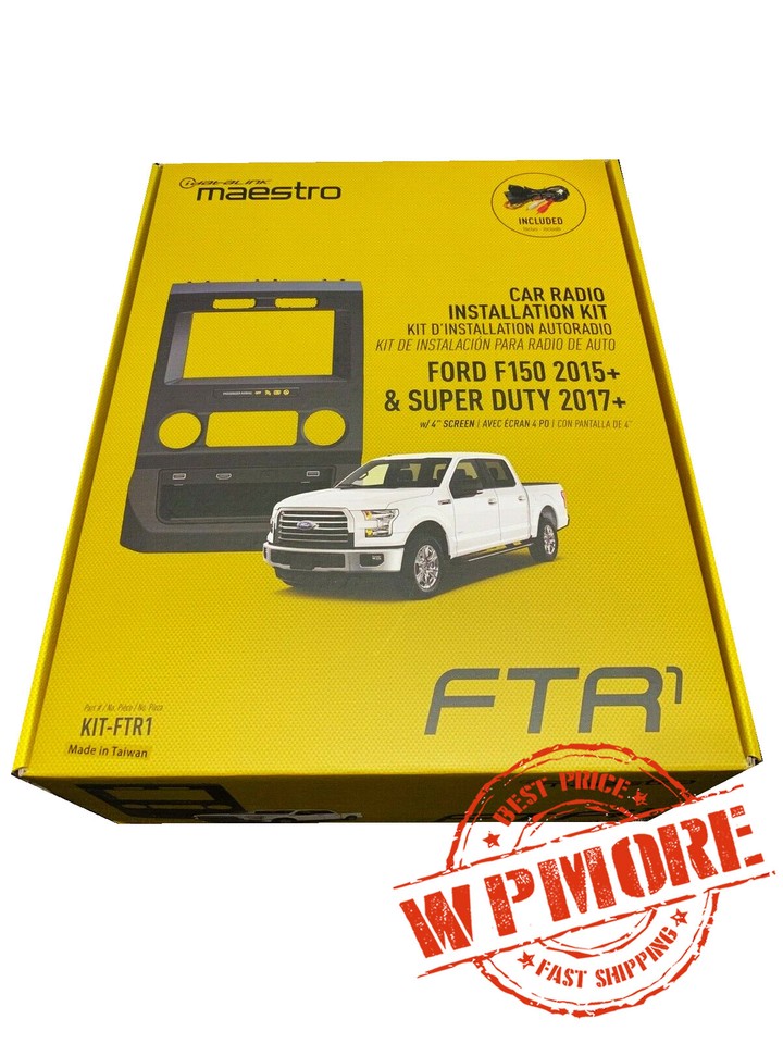 IDatalink Maestro Dash KIT FTR1 for Ford F150 2015 & UP + SUPER DUTY ...
