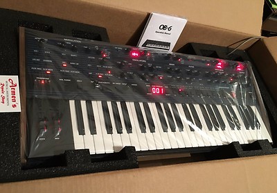 Dave Smith Sequential OB6 Oberheim OB-6 6 Voice Analog Synth keyboard ...