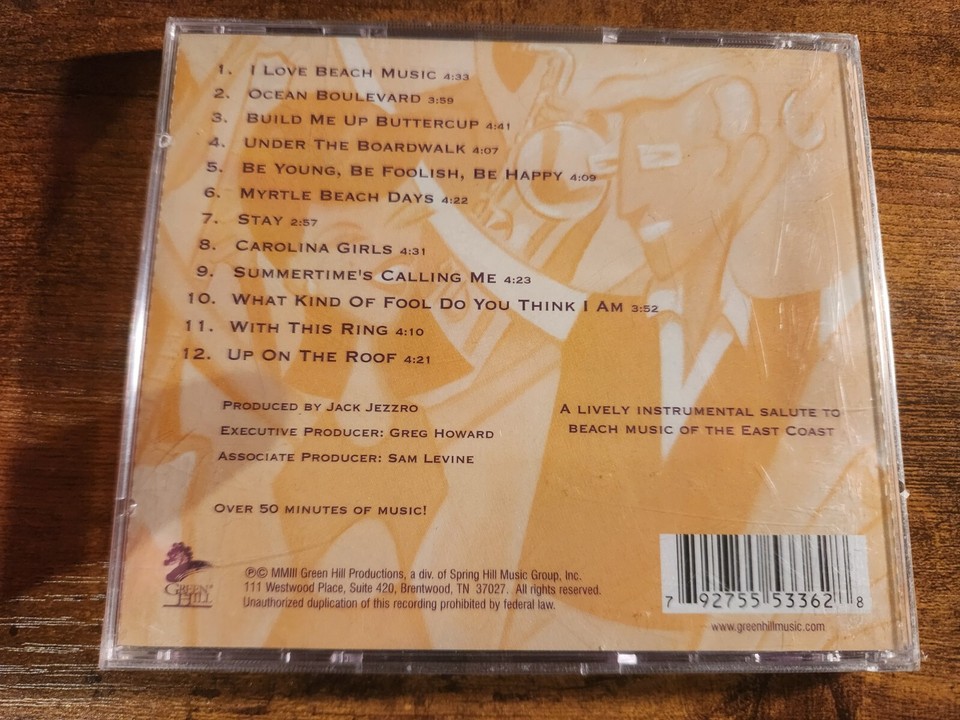 Ocean Blvd. by Sam Levine (Sax/Flute/Horn) (CD, 2003, Green Hill ...