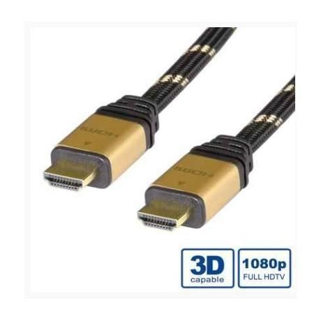 ROLINE GOLD Câble HDMI High Speed avec Ethernet, M-M 3,0m | eBay
