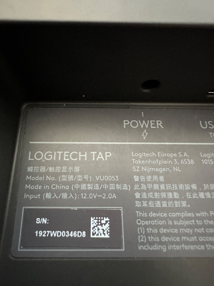 Logitech Meetup + Expansion Mic Audio Conferencing System 960-001201 ...