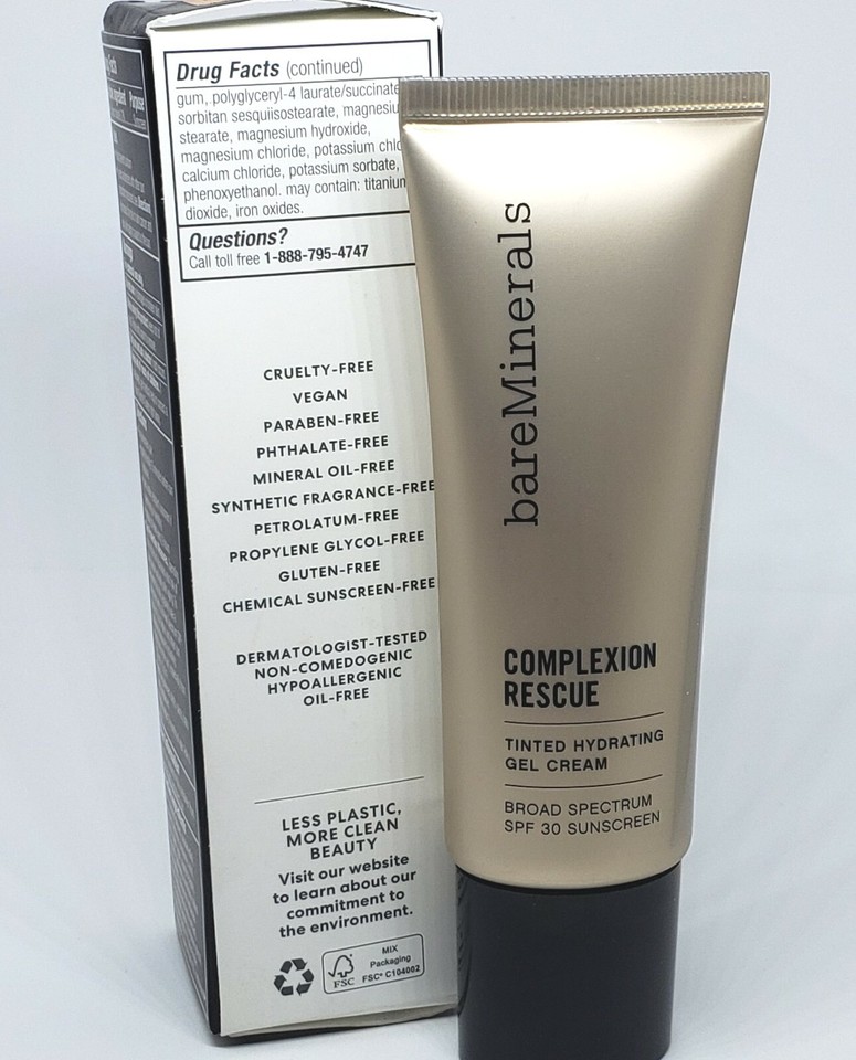 bareMinerals COMPLEXION RESCUE Tinted Moisturizer WHEAT 4.5 SPF30 1 ...