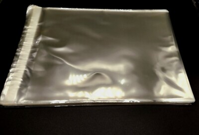 25 Magazine Sleeves Plastic Protector Resealable Storage Bags 8 15/16 ...