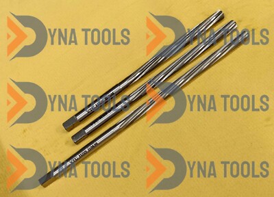 HSS Valve Stem Guide Reamers Set Of 3 Pcs 5mm 5.25mm 5.5mm Spiral ...