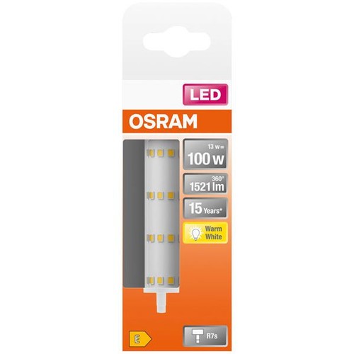 OSRAM - Led crayon 118mm 15w r7s 1521lm 2700K chaud boite de 1 ...